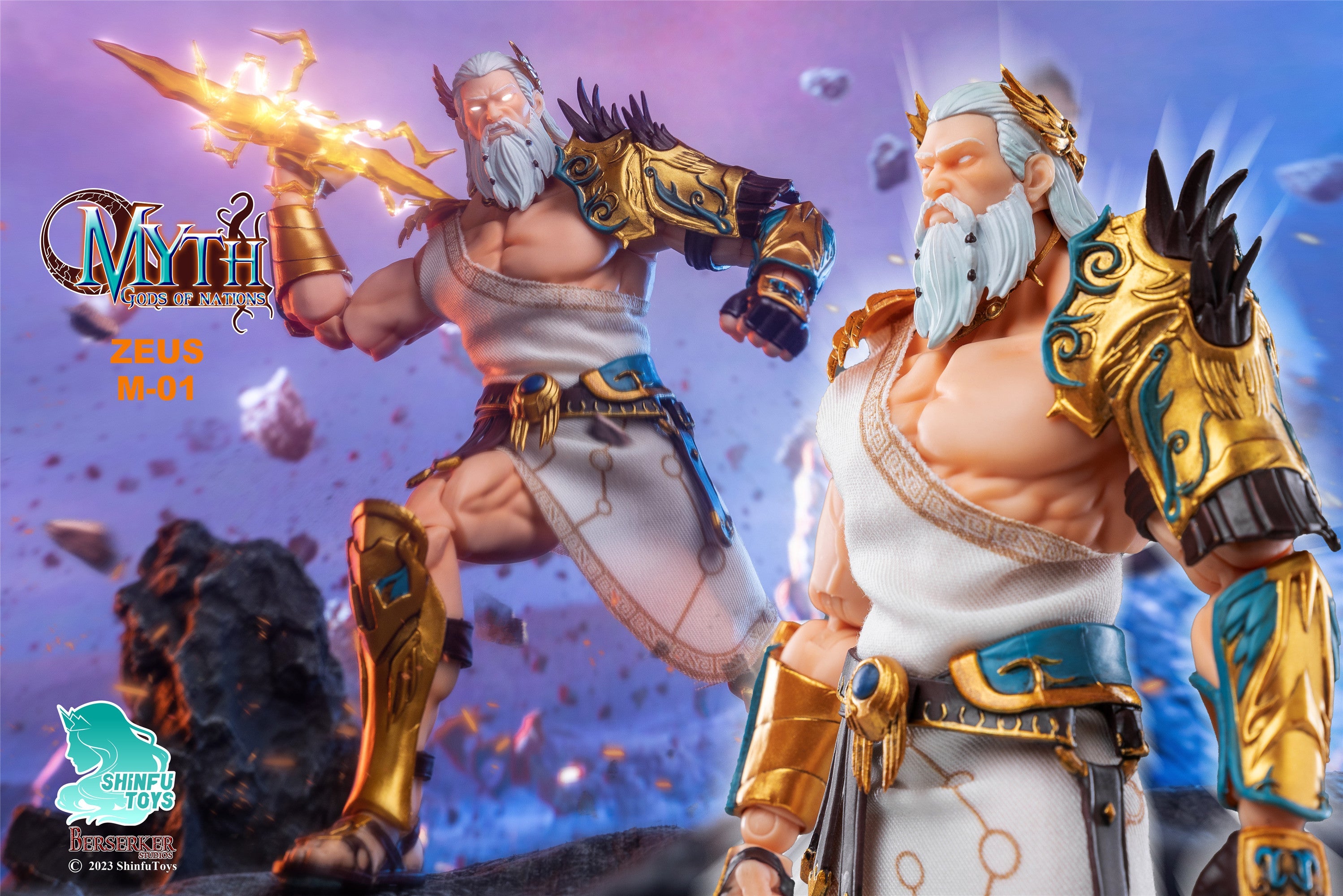 (Preorder) Berserker Studio 1/12 Zeus action figure Rerelease – NeoGen Toy